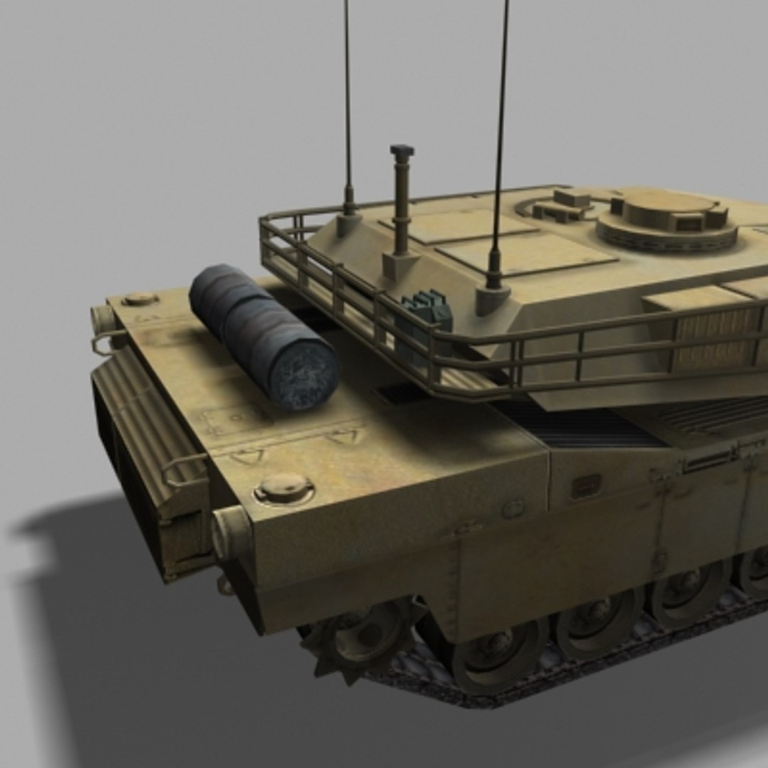 Abrams Tank 3d Model