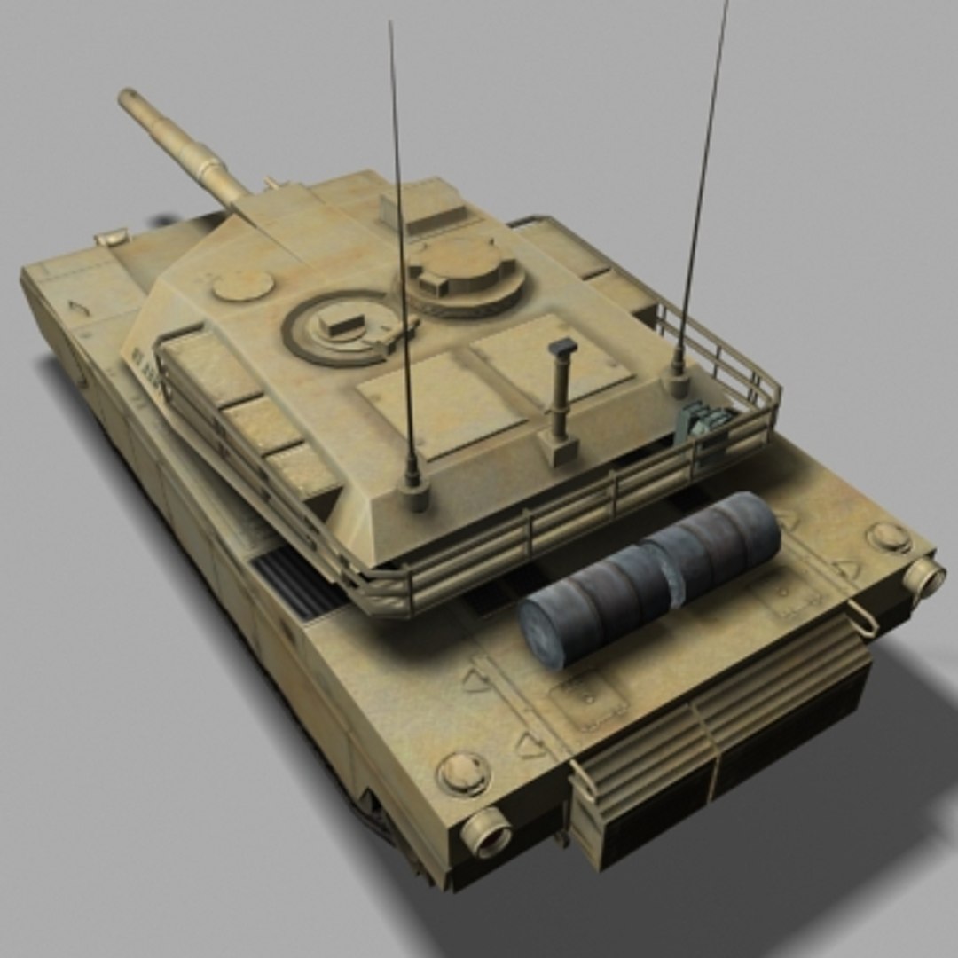 Abrams Tank 3d Model