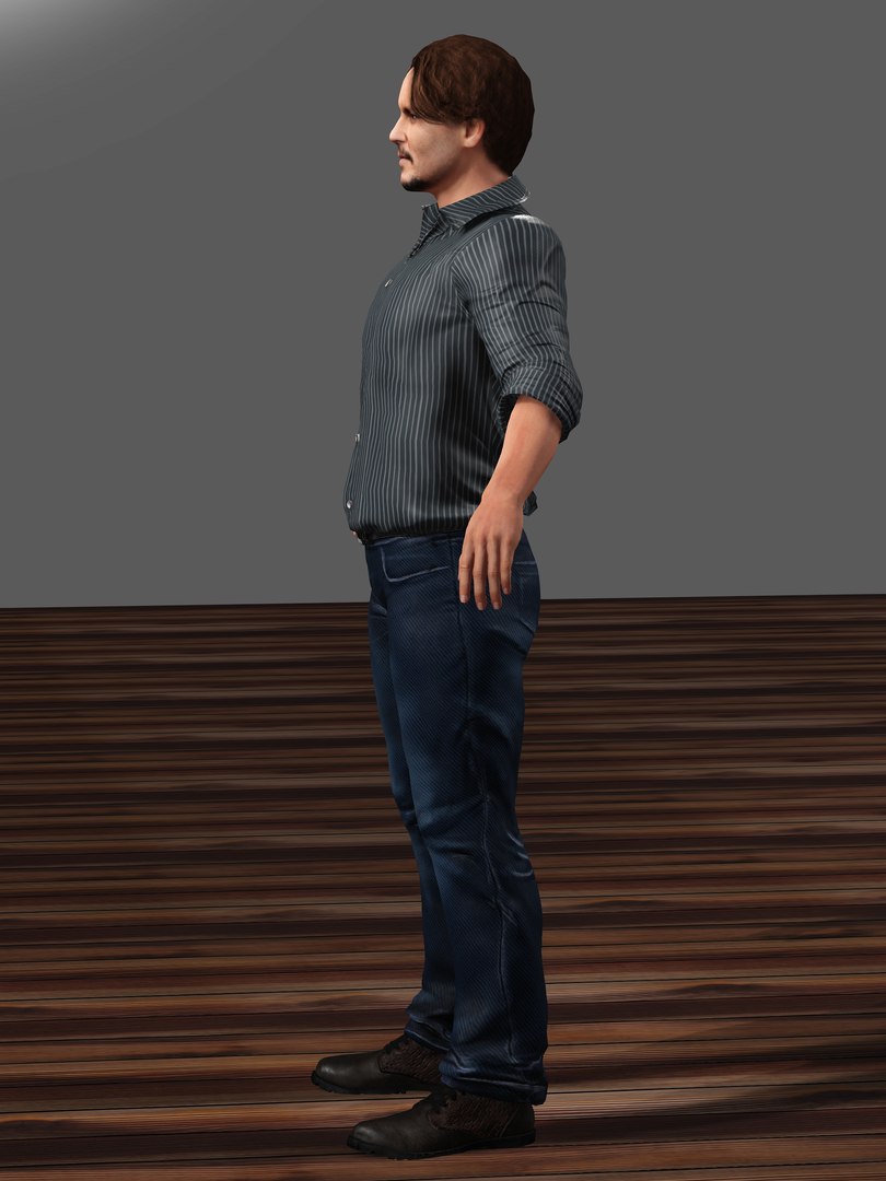 Johnny Depp 3D Model - TurboSquid 2280454