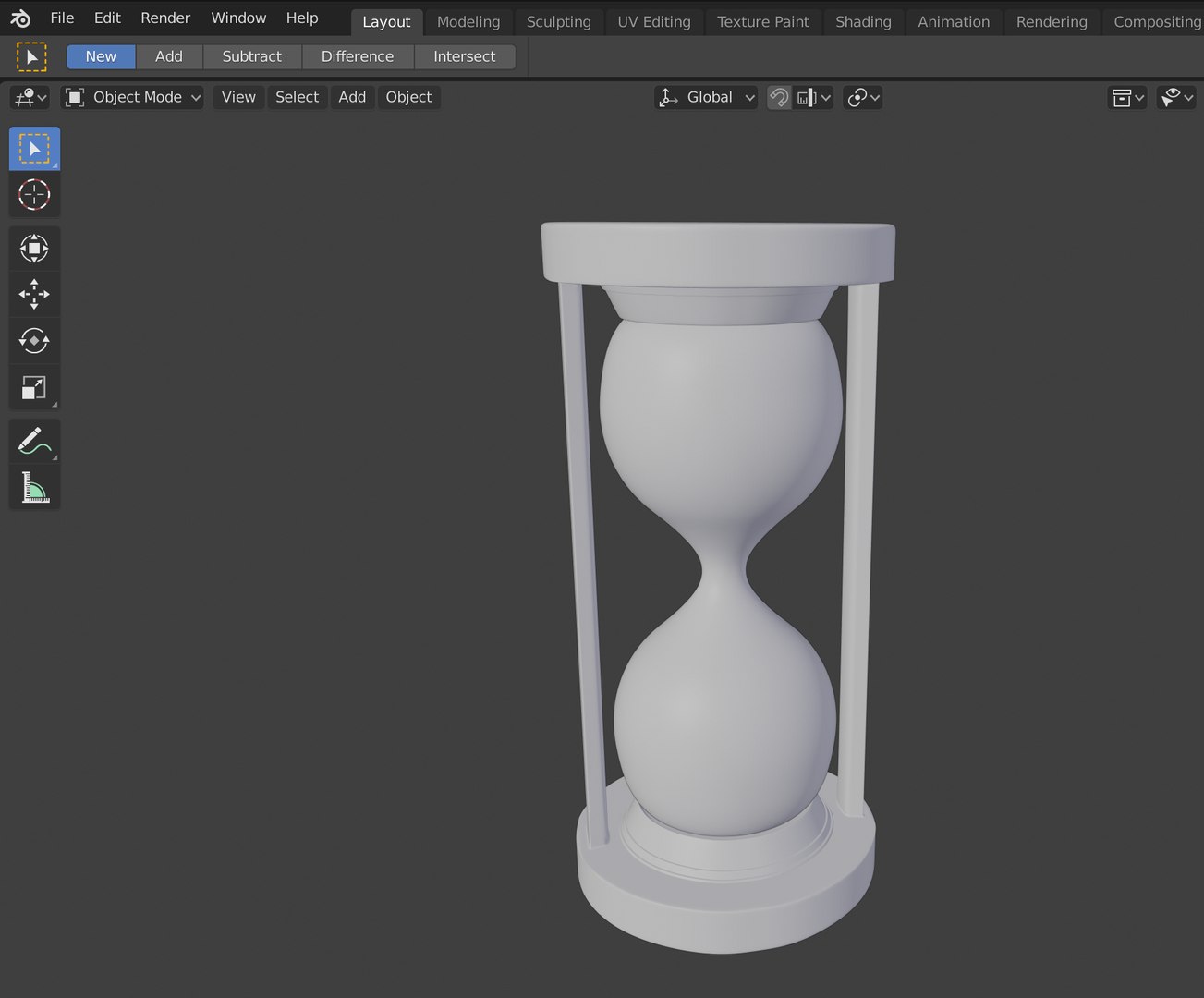 Free Hourglass 3D - TurboSquid 1374586