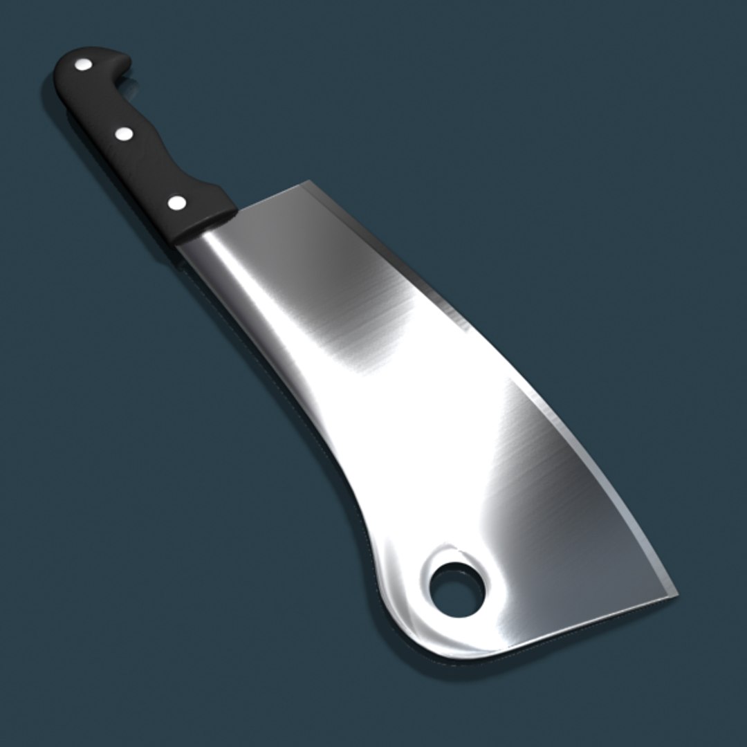 3d model knife