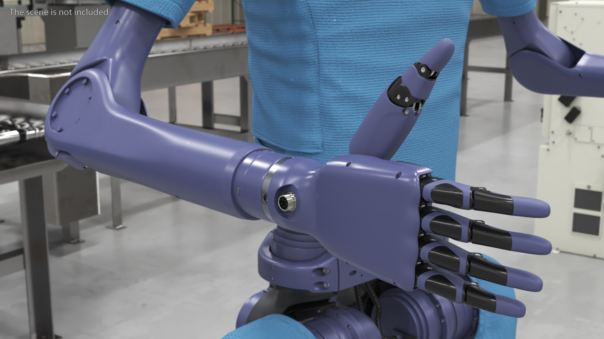 3D Right Dexterous Robot Hand Rigged - TurboSquid 2329729