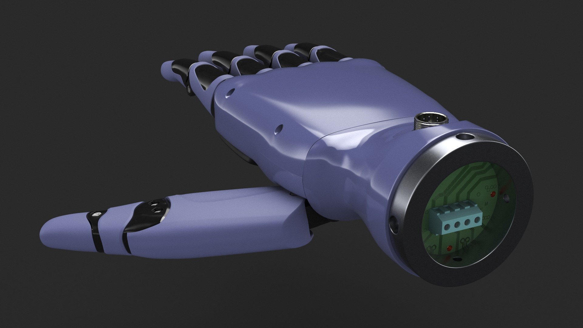 3D Right Dexterous Robot Hand Rigged - TurboSquid 2329729