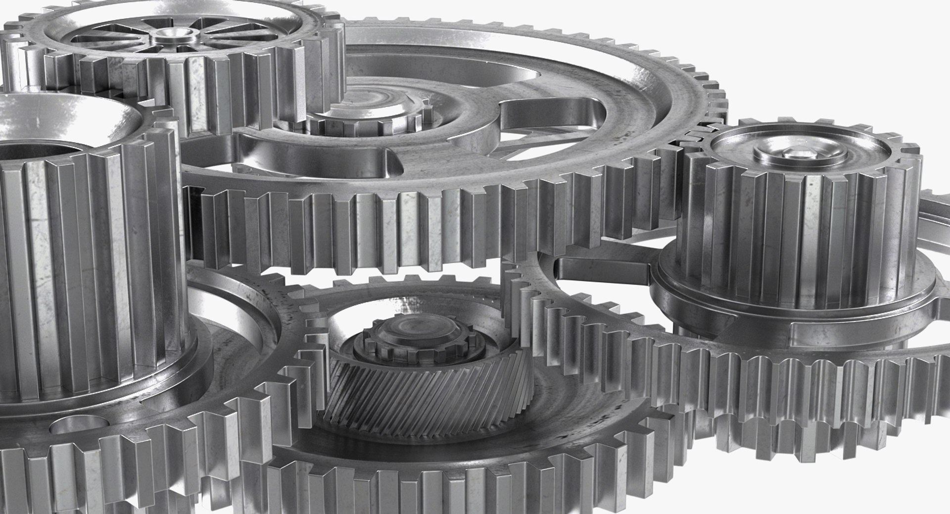 3D Model Metal Gear Mechanism Rigged - TurboSquid 1290301