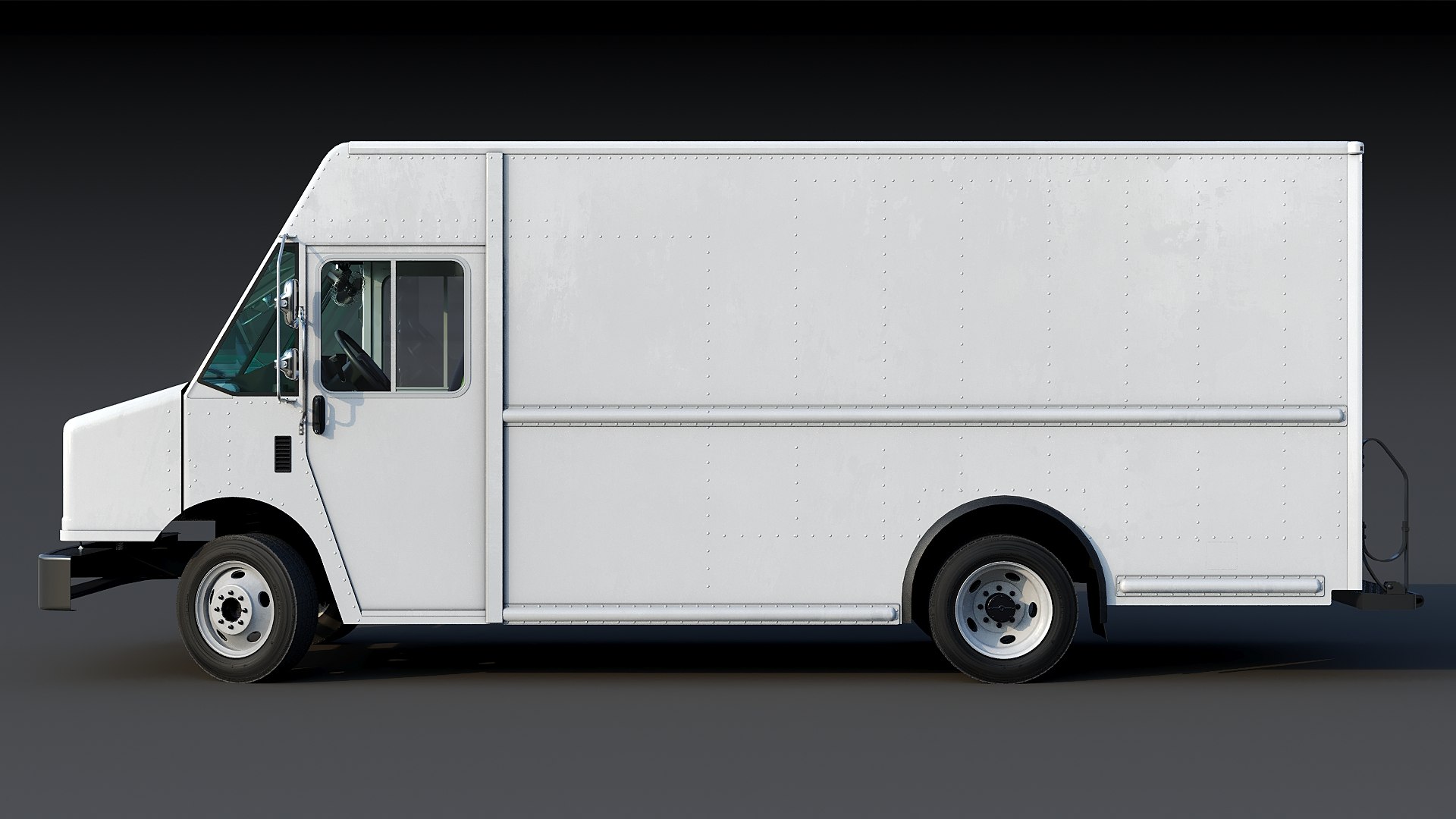 Step Van with Interior 3D - TurboSquid 2070894