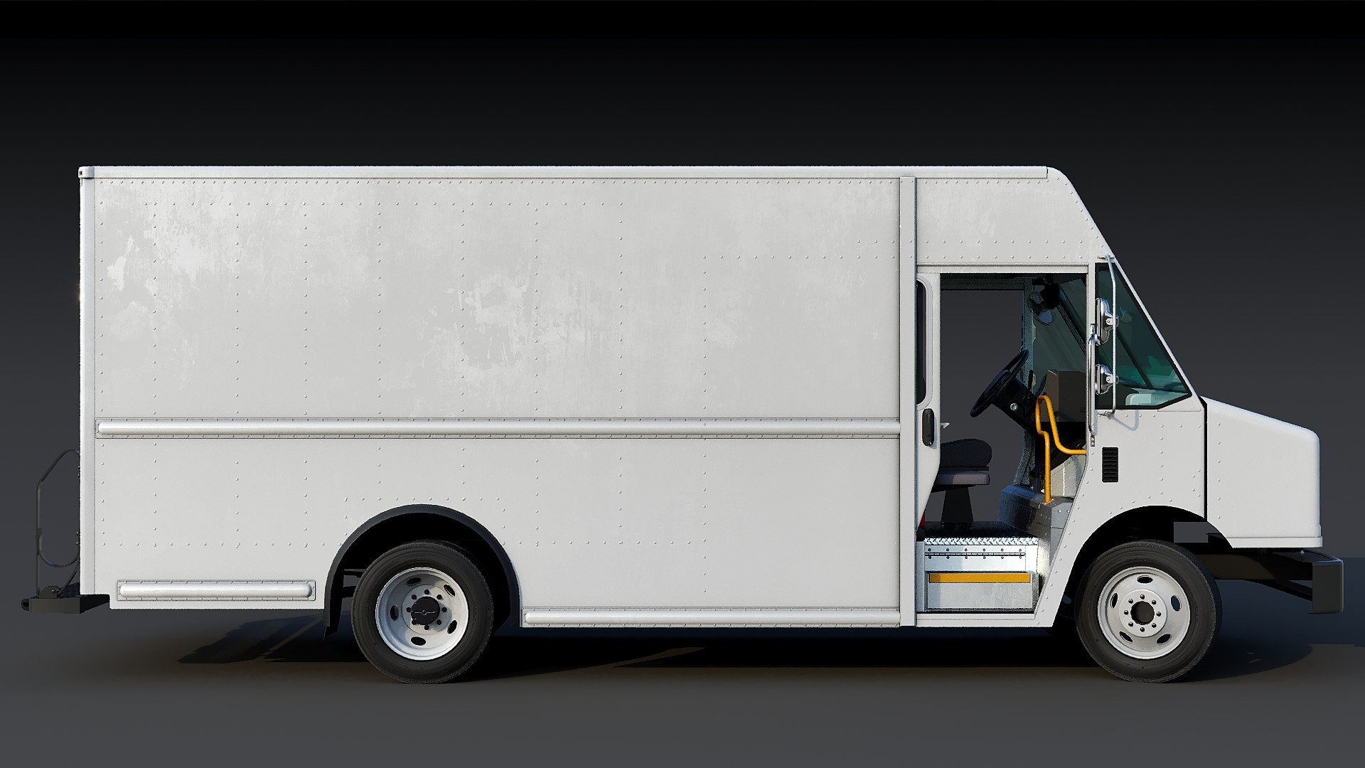 Step Van with Interior 3D - TurboSquid 2070894