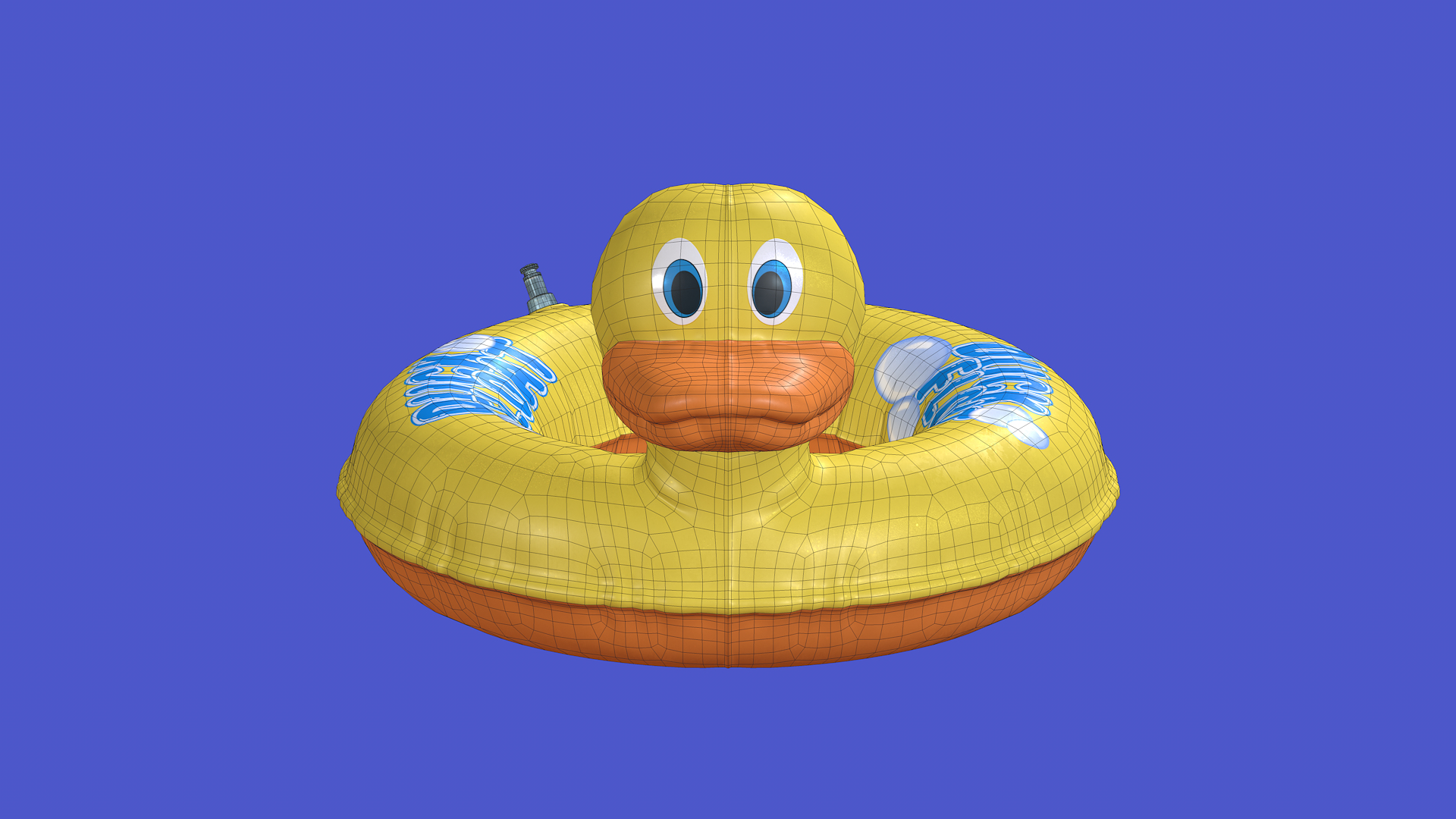 3D Inflatable Duck Pool Float Toy 8K - TurboSquid 1774945