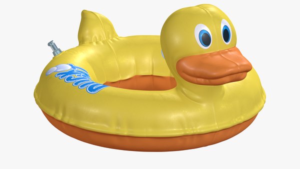 3D Inflatable Duck Pool Float Toy 8K - TurboSquid 1774945