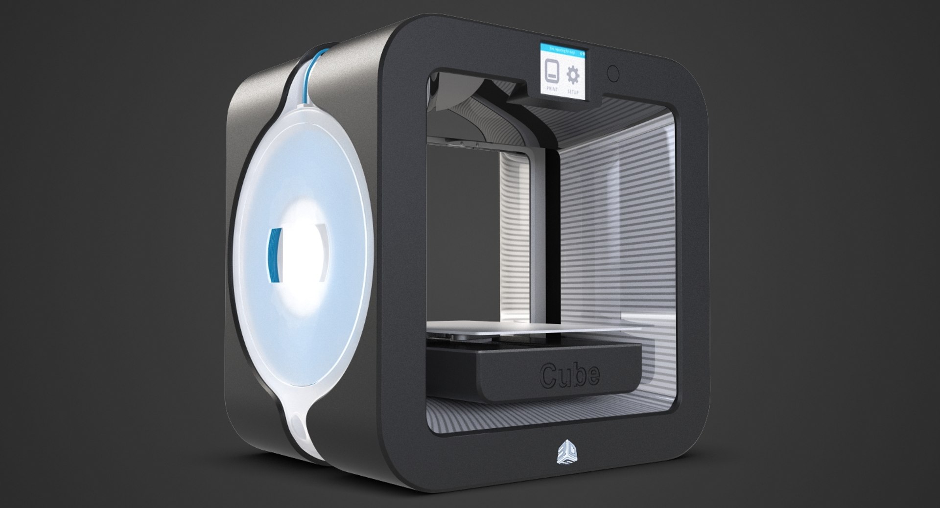 3d Cube Printer Model