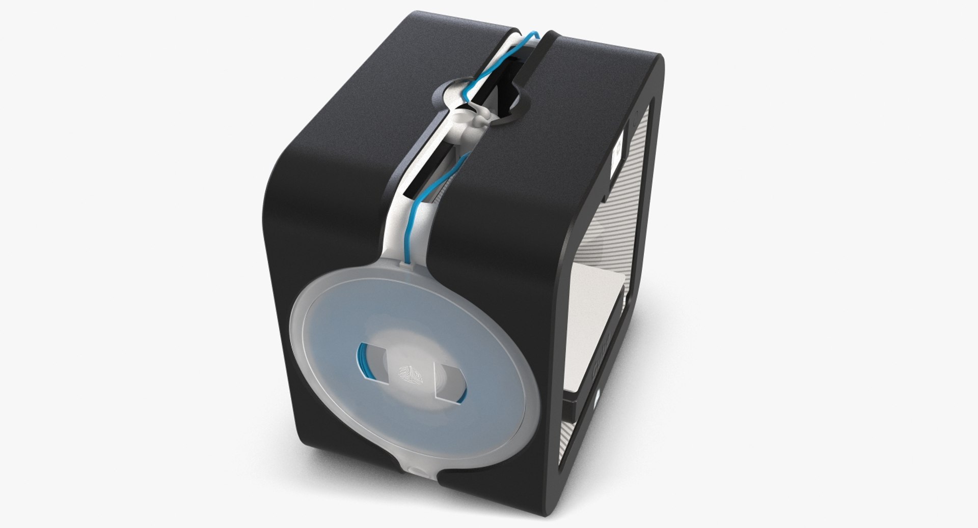 3d Cube Printer Model