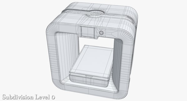 3d cube printer model