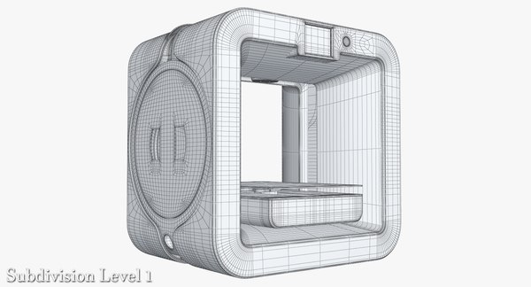 3d cube printer model