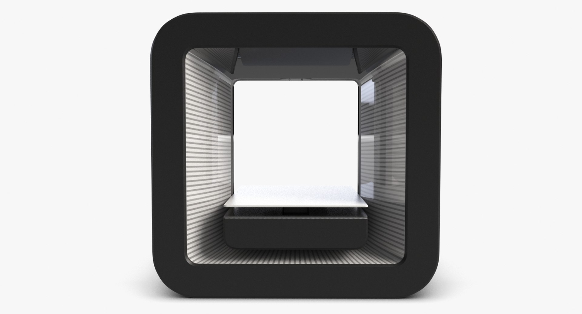 3d Cube Printer Model