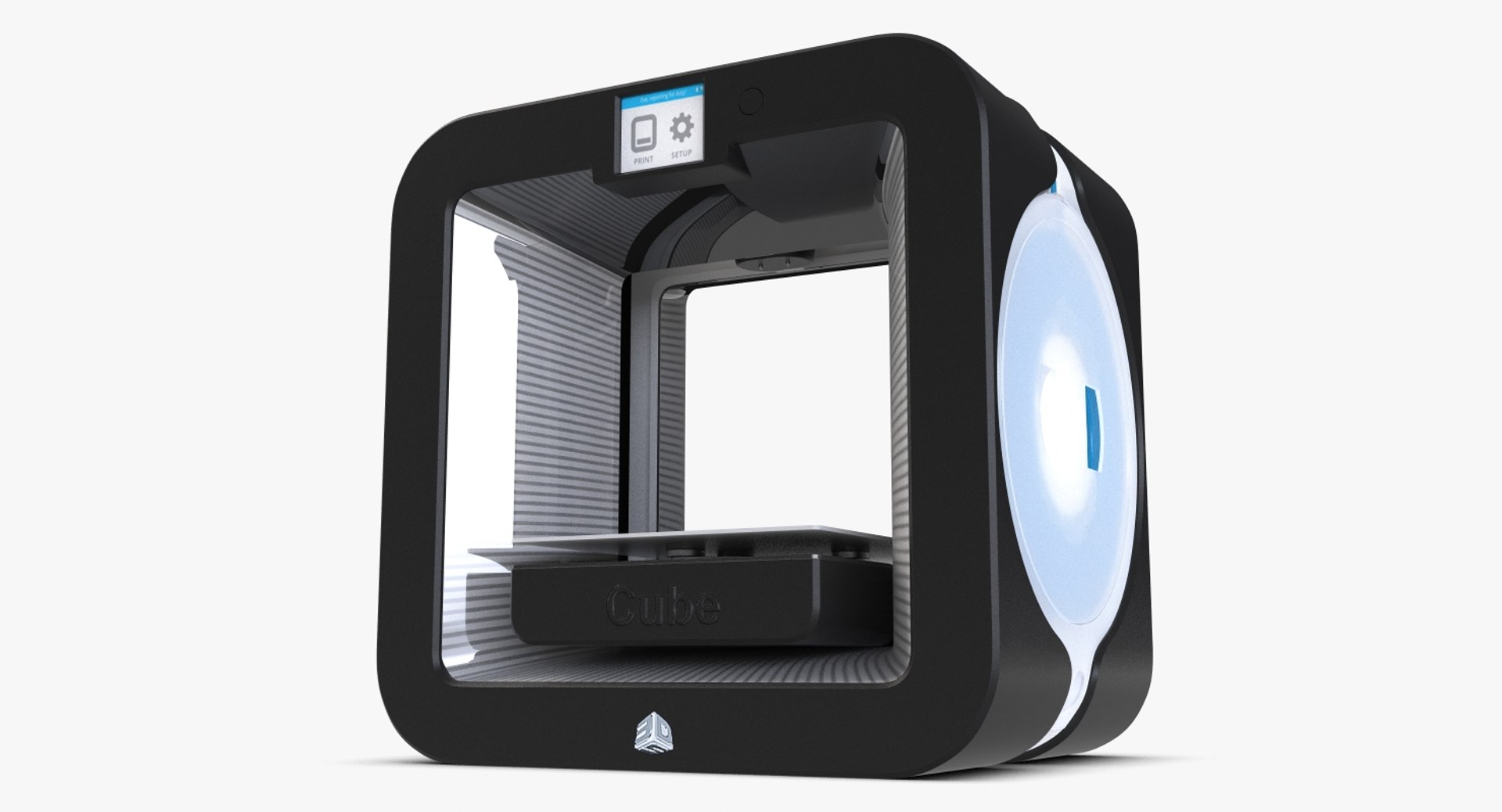 3d Cube Printer Model