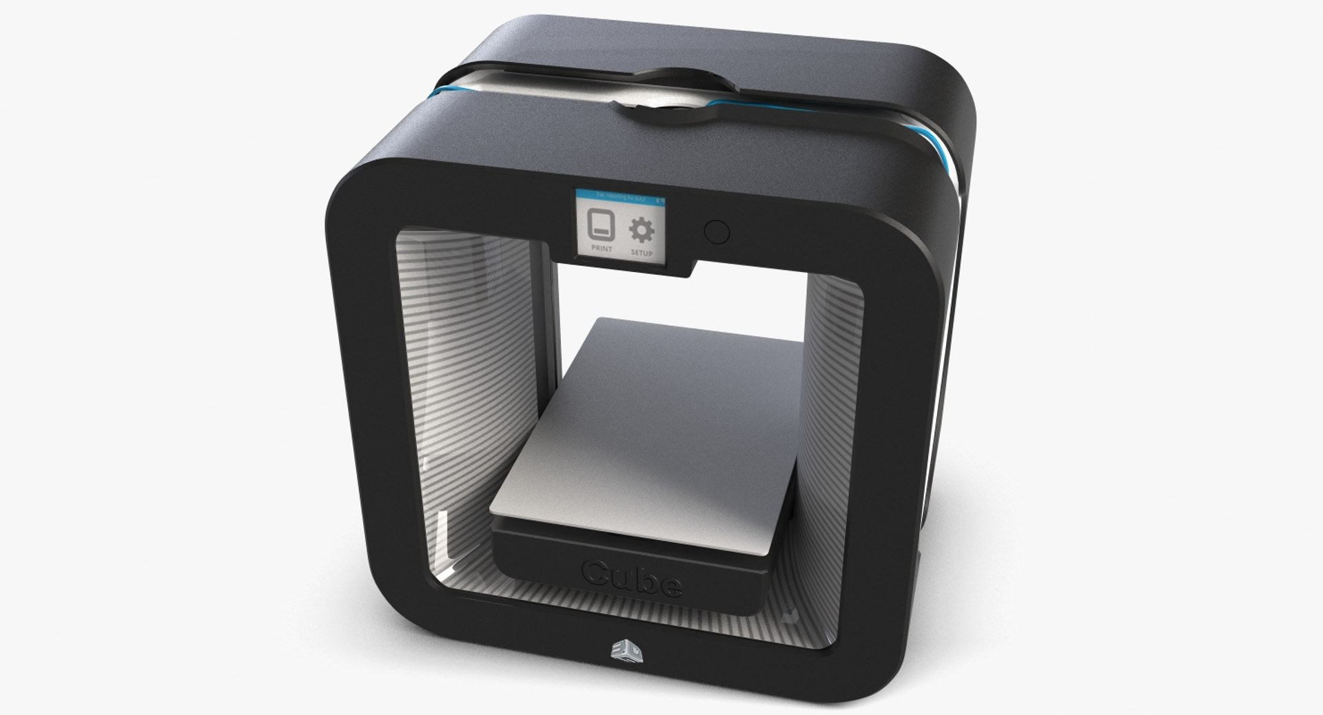 3d Cube Printer Model