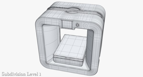 3d cube printer model