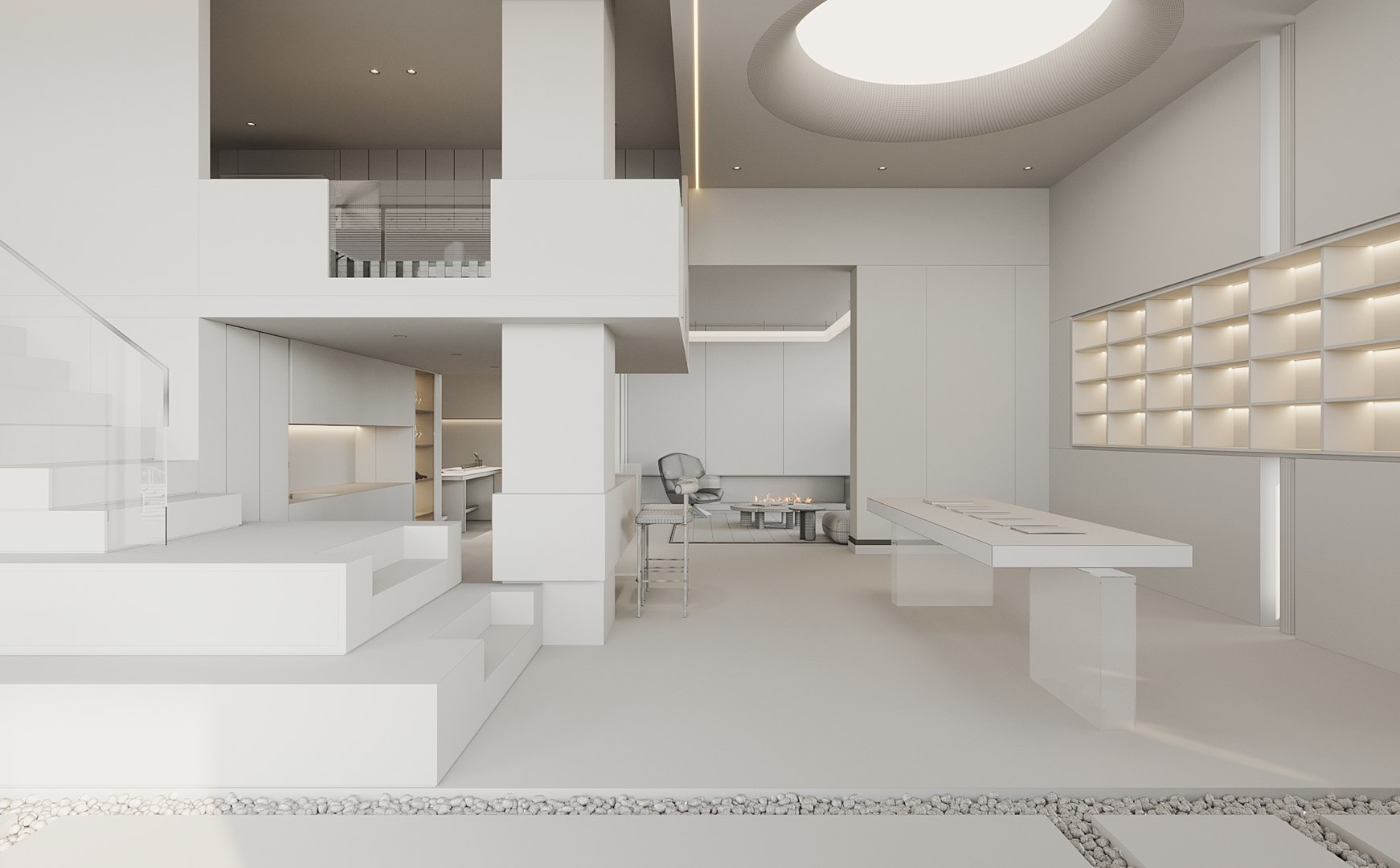 3D model Modern Art Studio Interior Model - TurboSquid 2164383