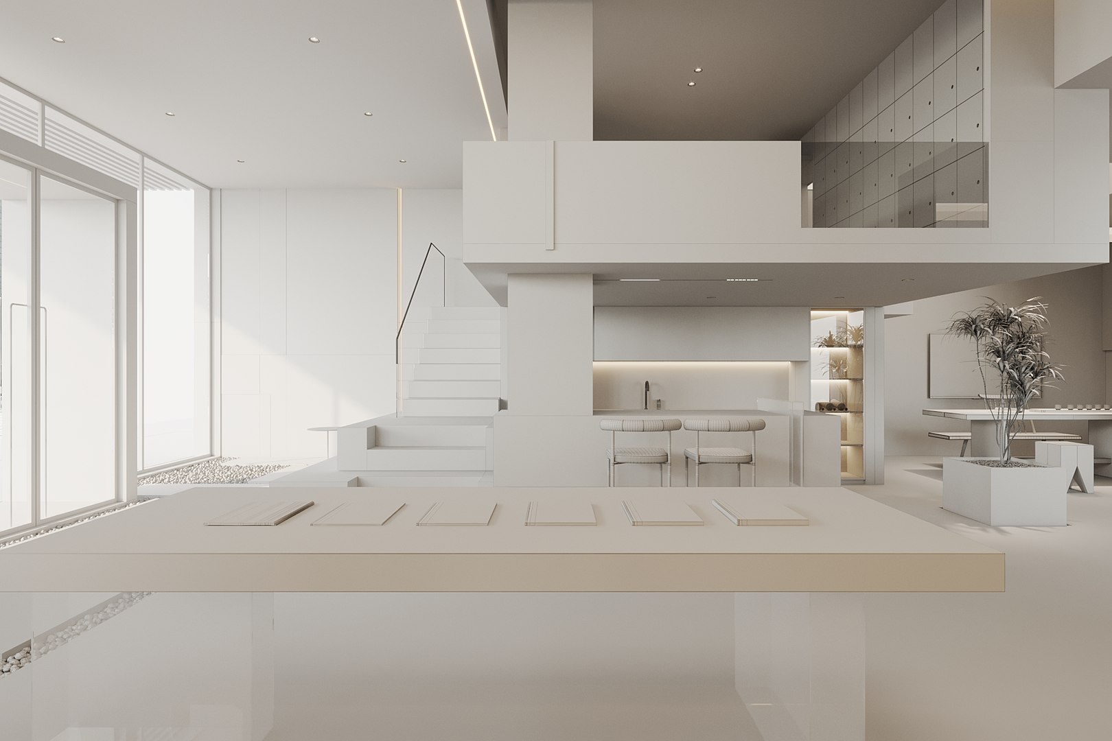 3D model Modern Art Studio Interior Model - TurboSquid 2164383