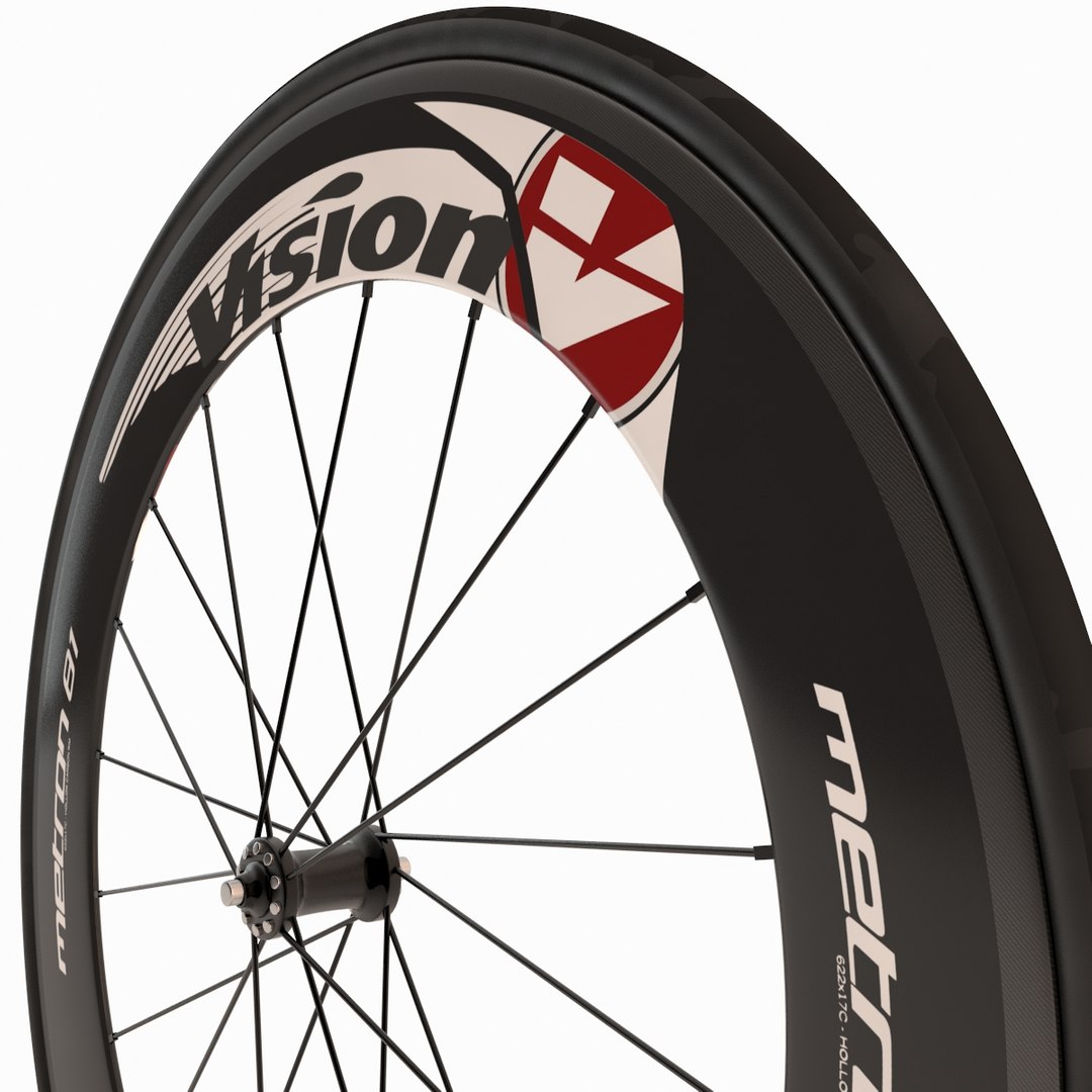 3d Model Vision Bicycle Wheel