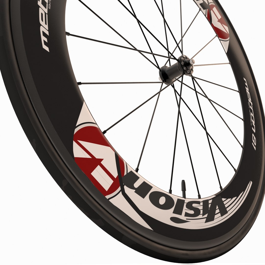 3d Model Vision Bicycle Wheel