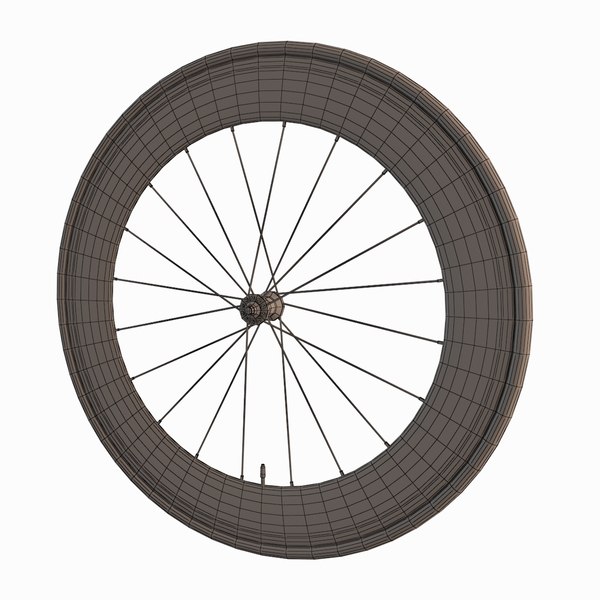 3d model vision bicycle wheel