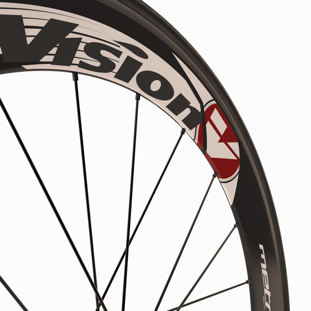 3d Model Vision Bicycle Wheel