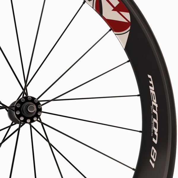 3d model vision bicycle wheel