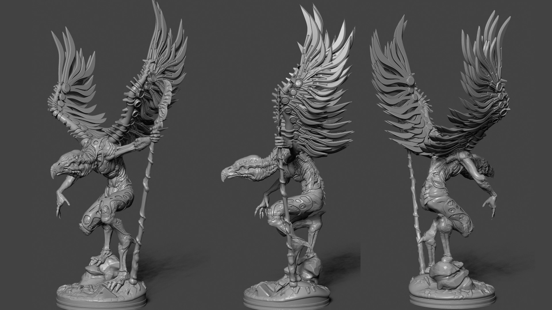 Monster Print 3D Model - TurboSquid 1722089