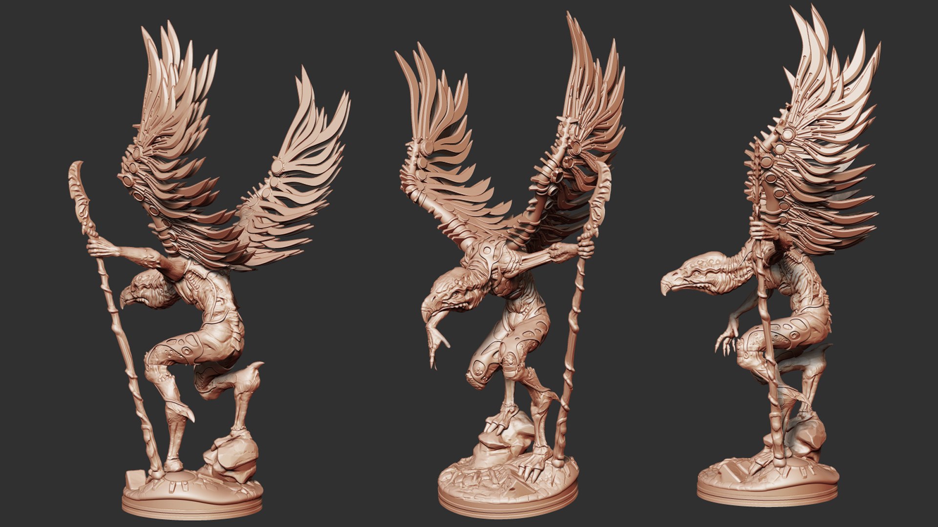 Monster Print 3D Model - TurboSquid 1722089