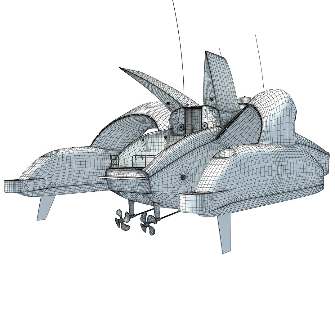 3ds max earthrace boat