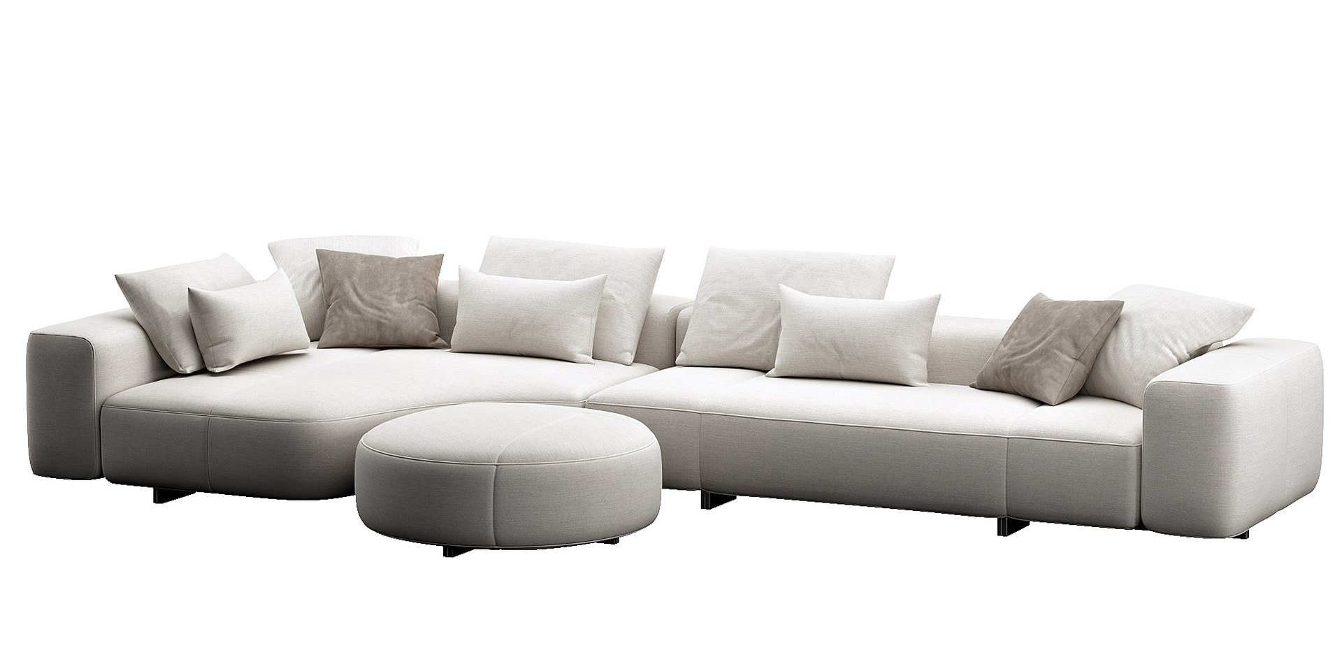3D Minotti Yves Model - TurboSquid 2333428