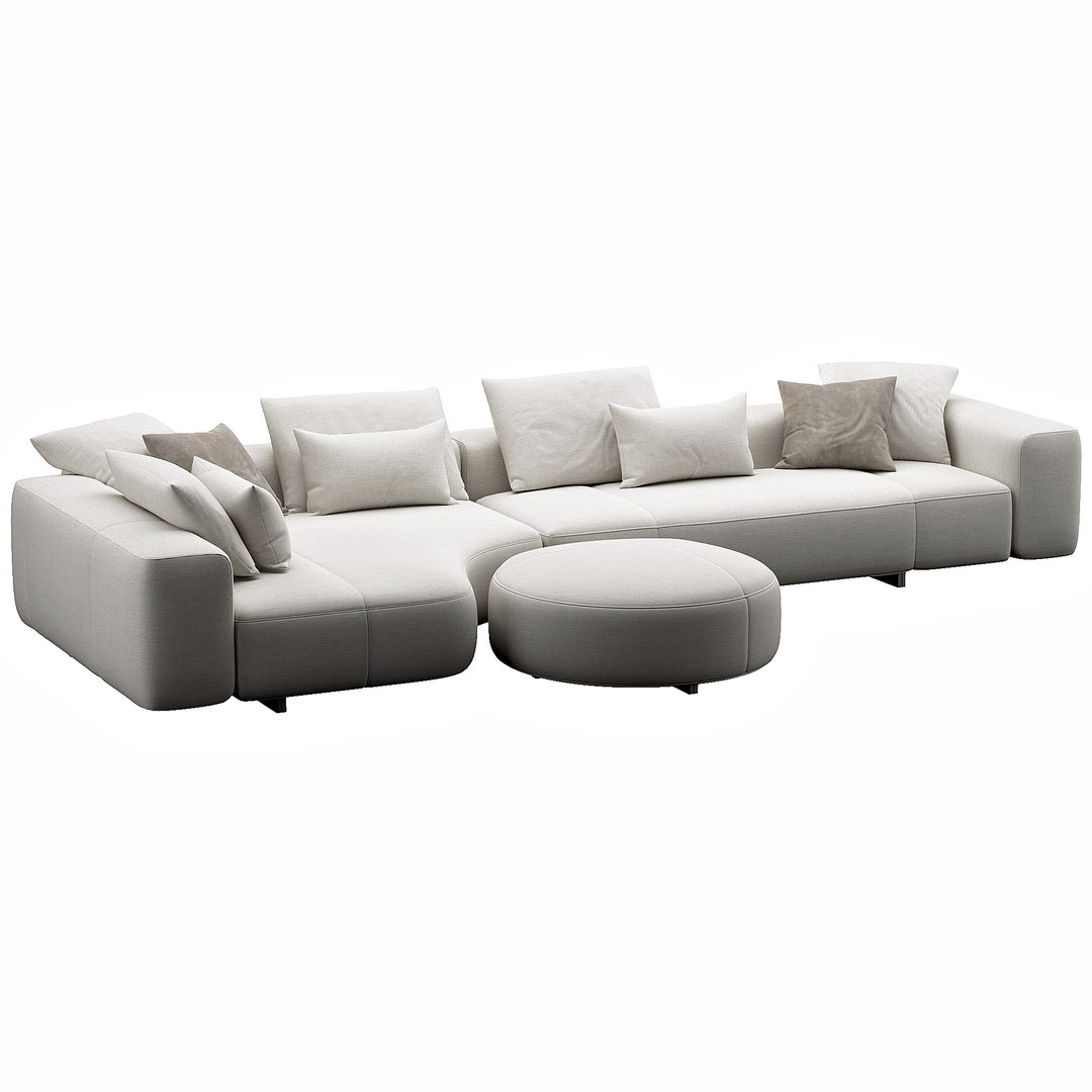 3D Minotti Yves Model - TurboSquid 2333428