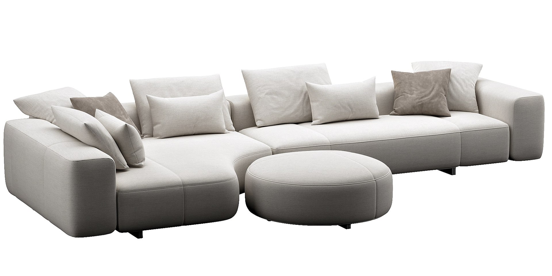 3D Minotti Yves Model - TurboSquid 2333428