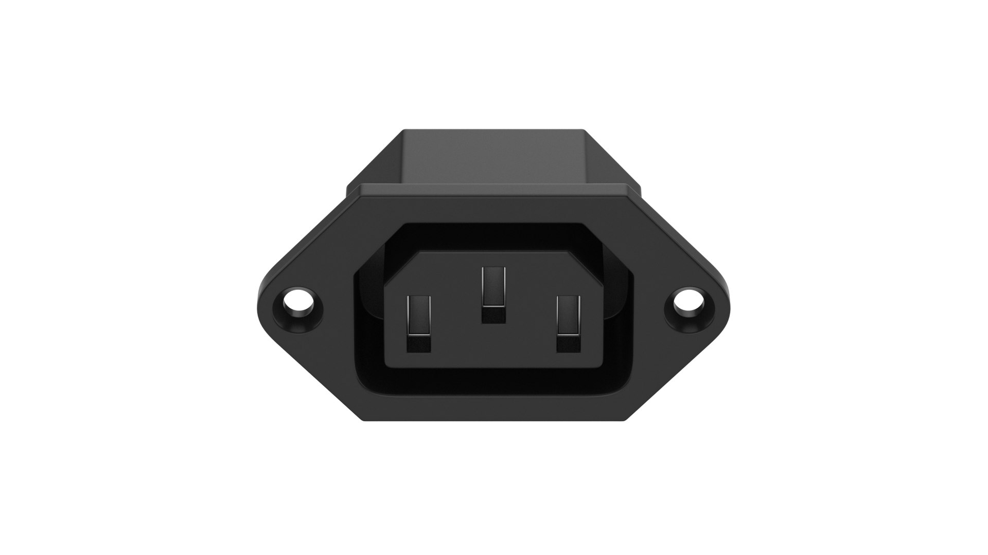 Iec 320 C1 Model - TurboSquid 1641615