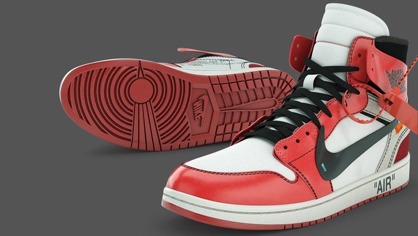 3D model nike jordan white - TurboSquid 1689157