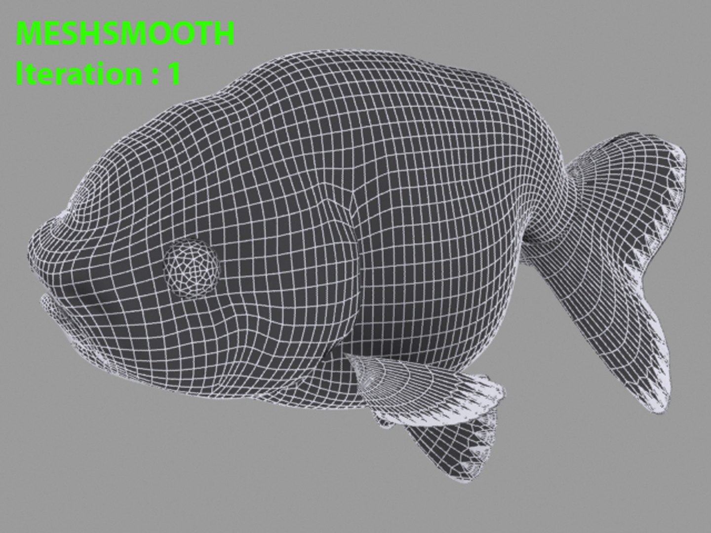 Goldfish Fish Gold 3d Model