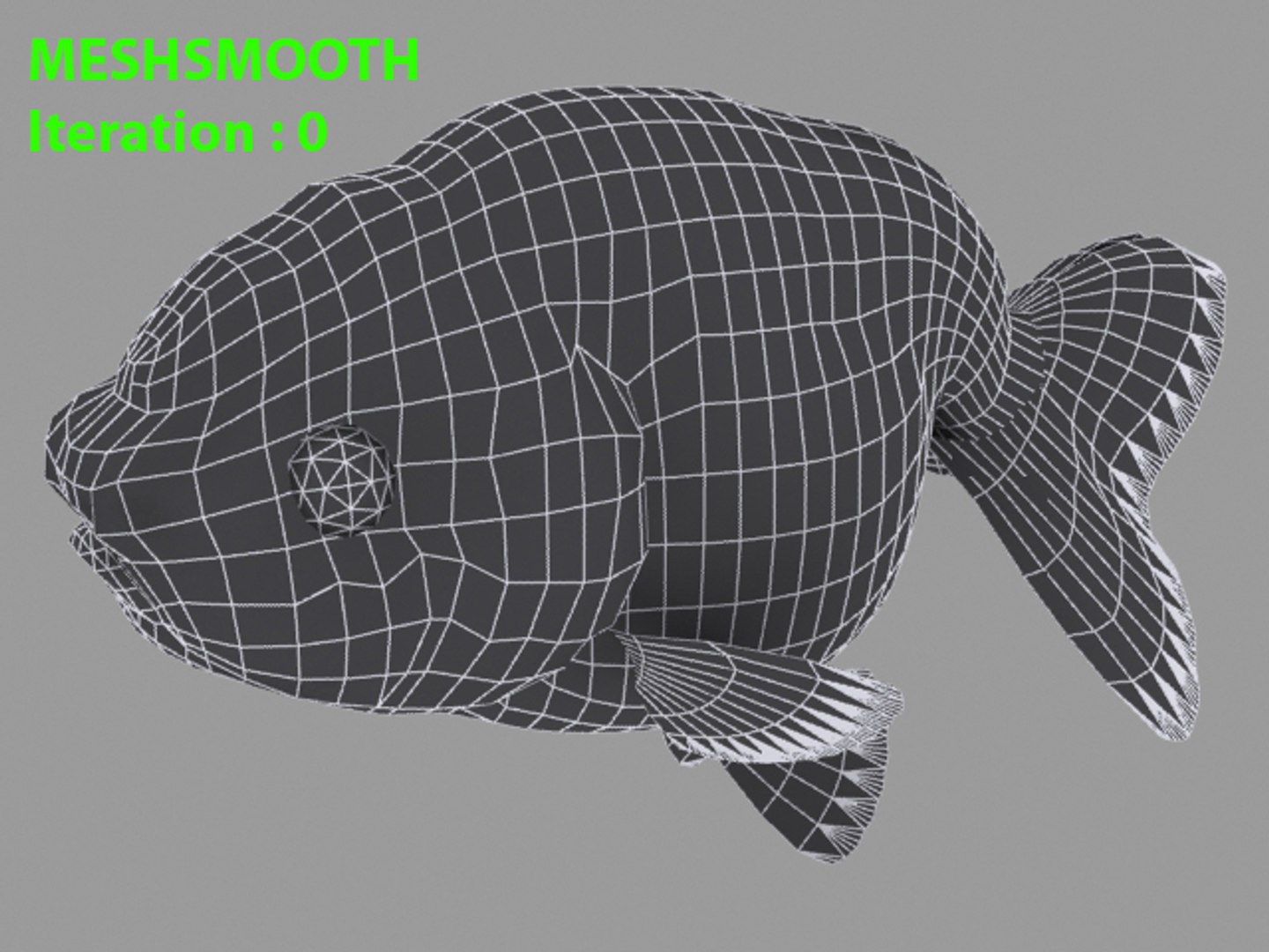 Goldfish Fish Gold 3d Model