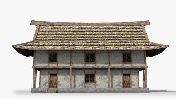 modelo 3d 12 Ancient house Collection Low-poly - TurboSquid 1941218