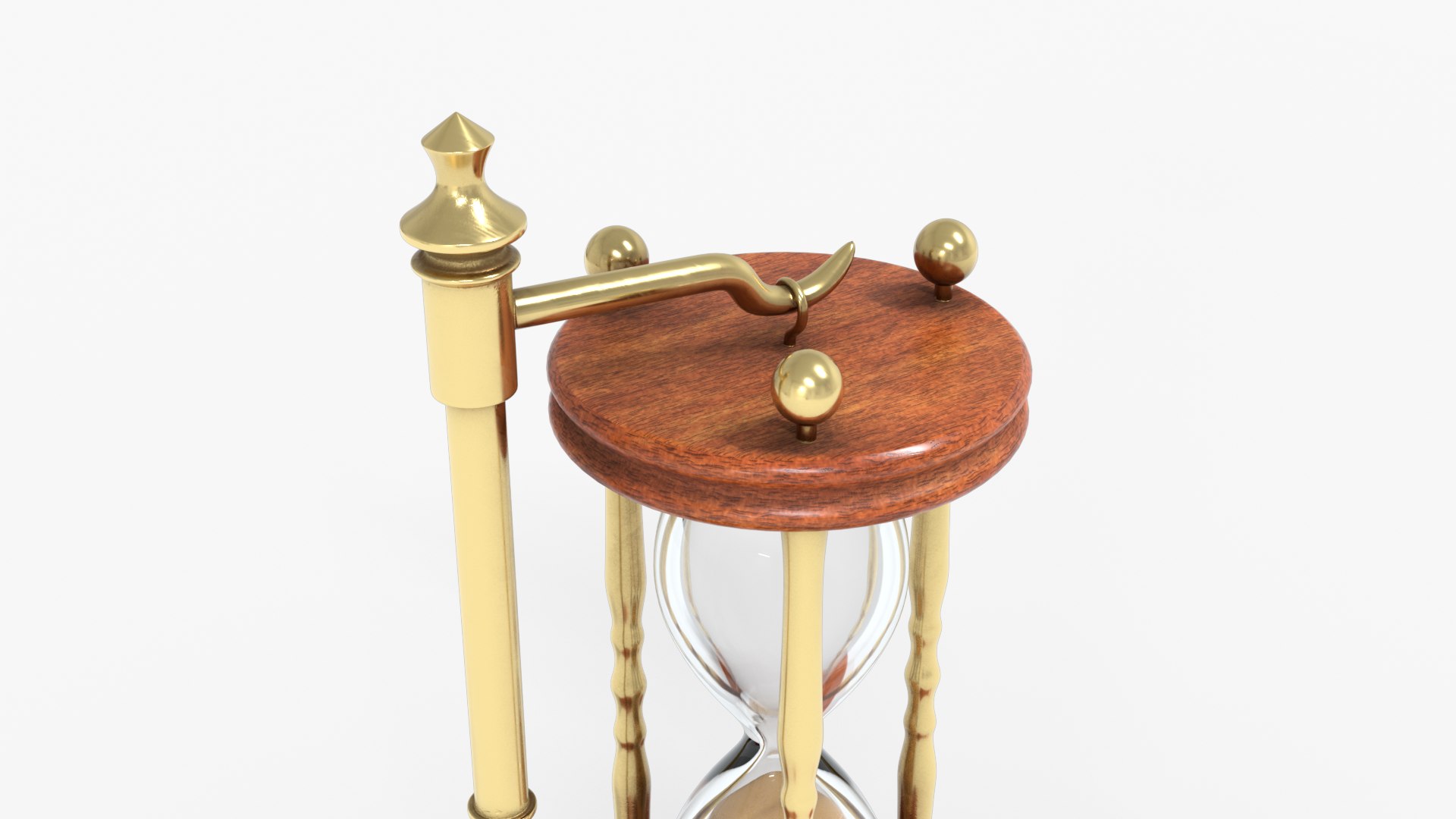3D model Hanging hourglass - TurboSquid 1839806