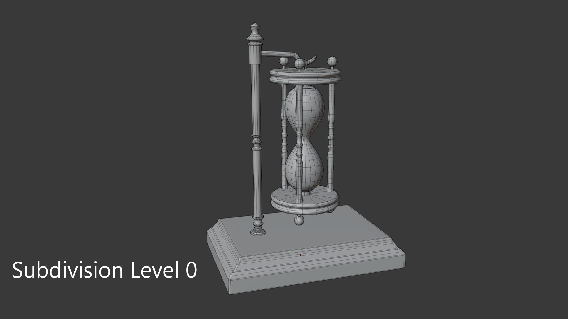 3D model Hanging hourglass - TurboSquid 1839806