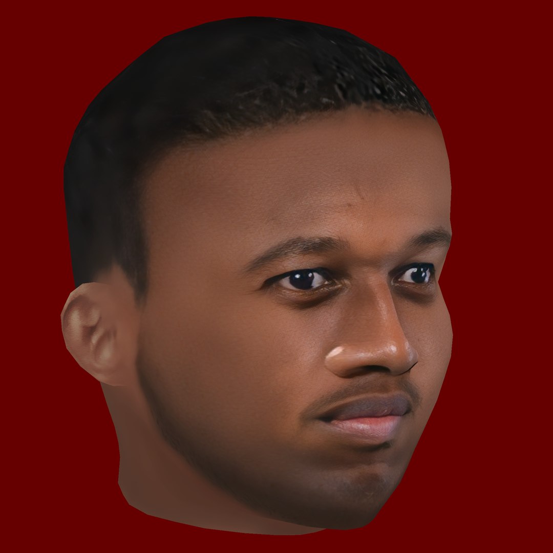 3D Fred Head - Low Poly Head For Game - TurboSquid 2202302