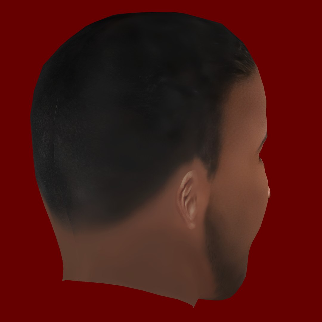 3D Fred Head - Low Poly Head For Game - TurboSquid 2202302