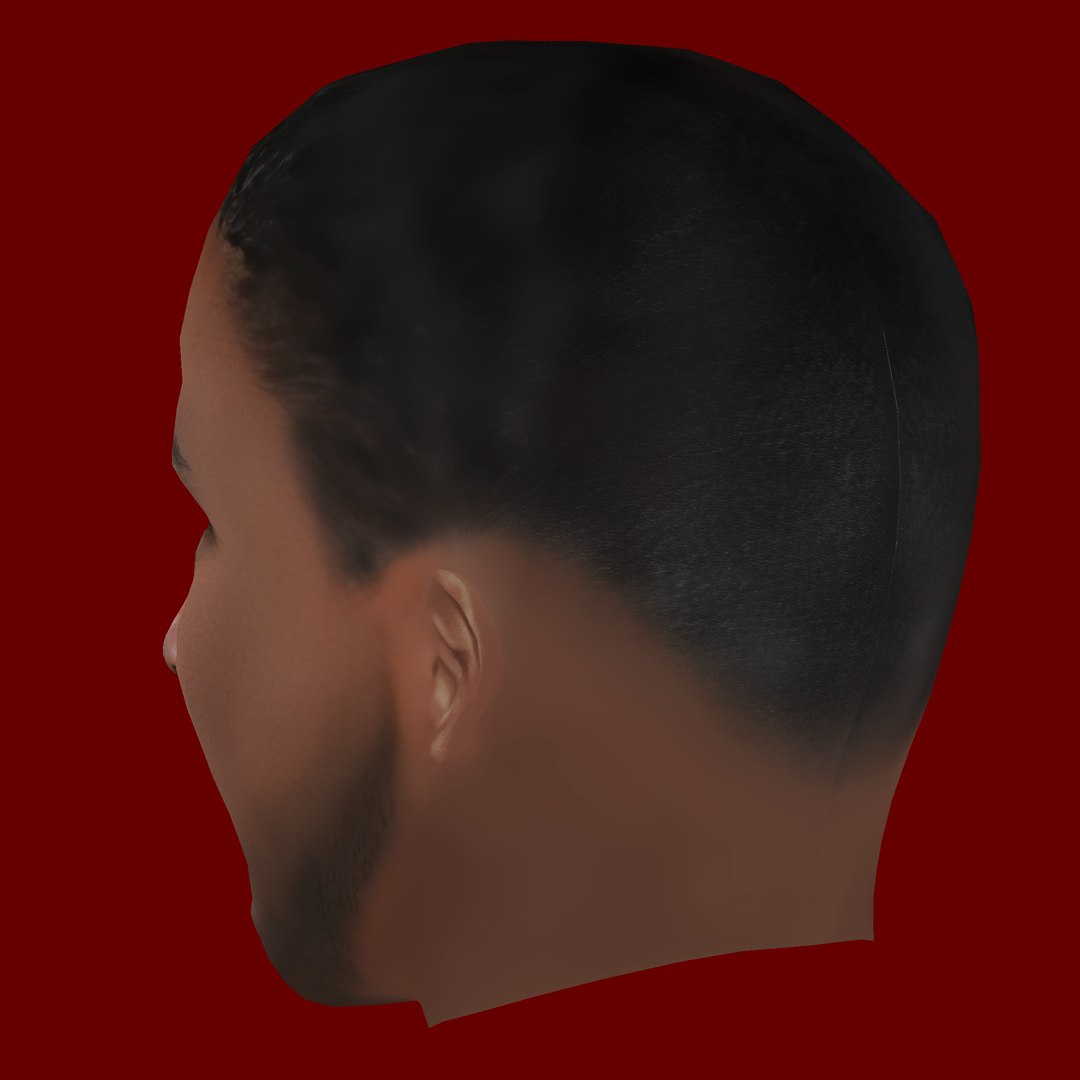3D Fred Head - Low Poly Head For Game - TurboSquid 2202302