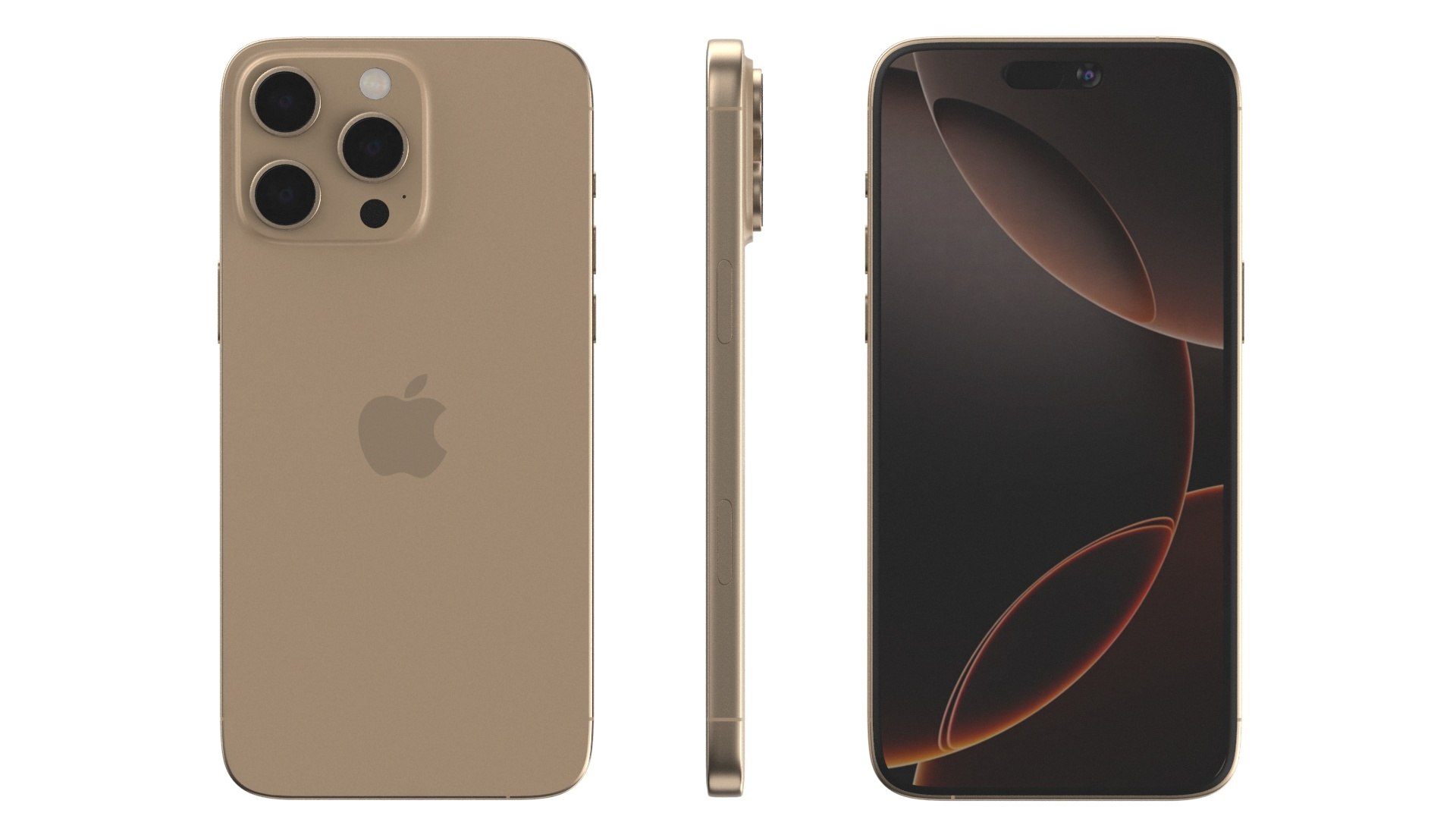 Apple Iphone 16 Pro Max All Colors 3D Model - TurboSquid 2283364
