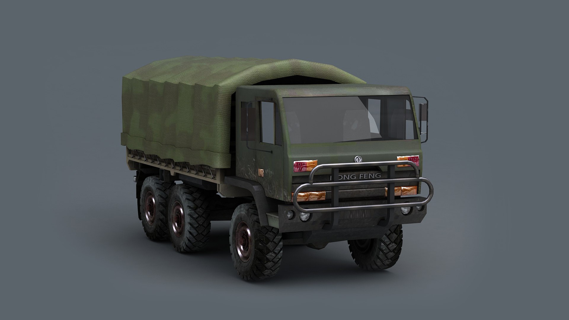 3D Military Truck EQ2102 War Military Armoured Transport - TurboSquid ...