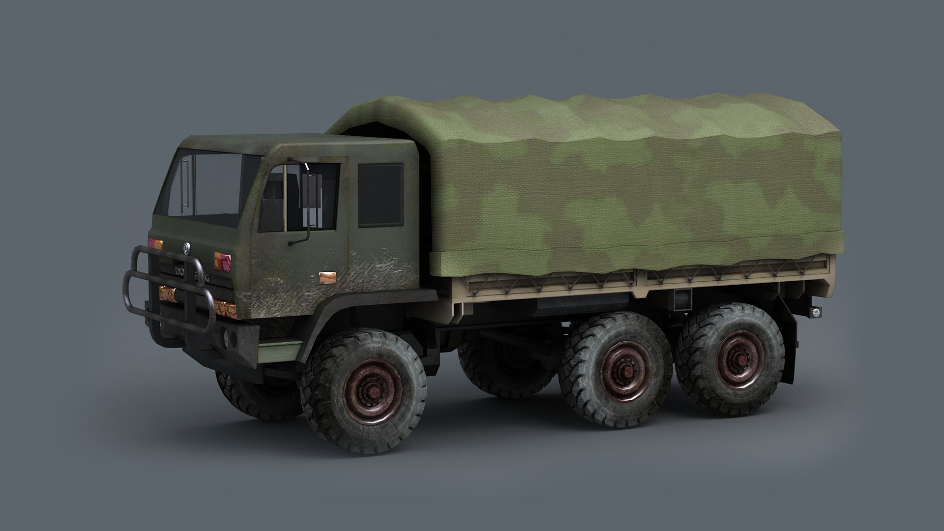 3D Military Truck EQ2102 War Military Armoured Transport - TurboSquid ...