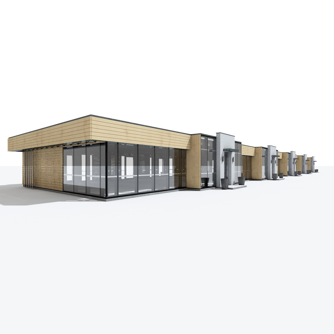 3D Model Pavilion Store Line - TurboSquid 1290754