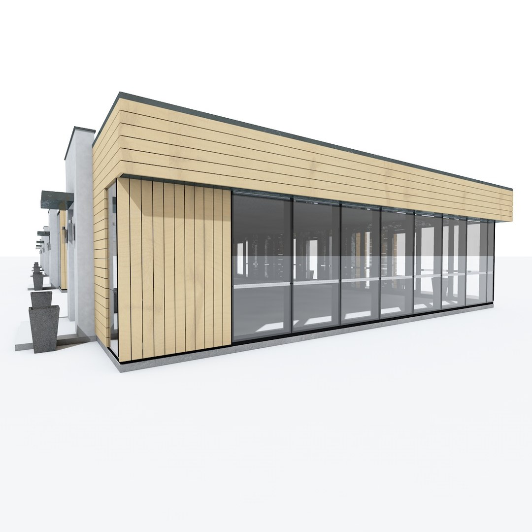 3D Model Pavilion Store Line - TurboSquid 1290754