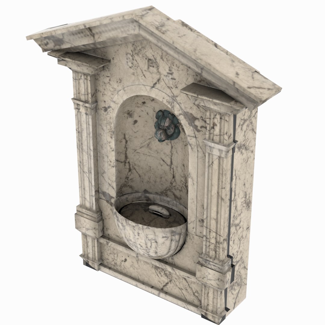 3D Roman Fountain model - TurboSquid 1813572