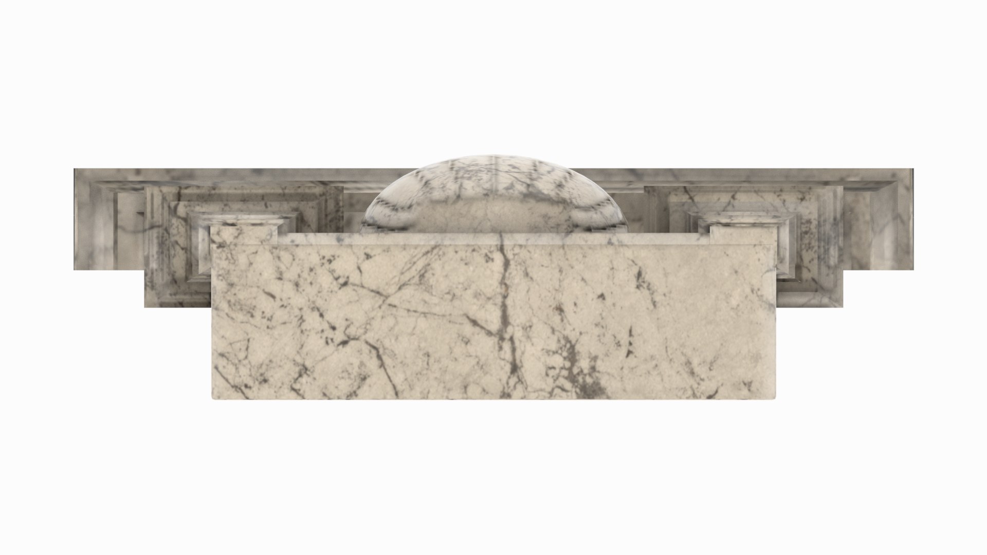 3D Roman Fountain Model - TurboSquid 1813572